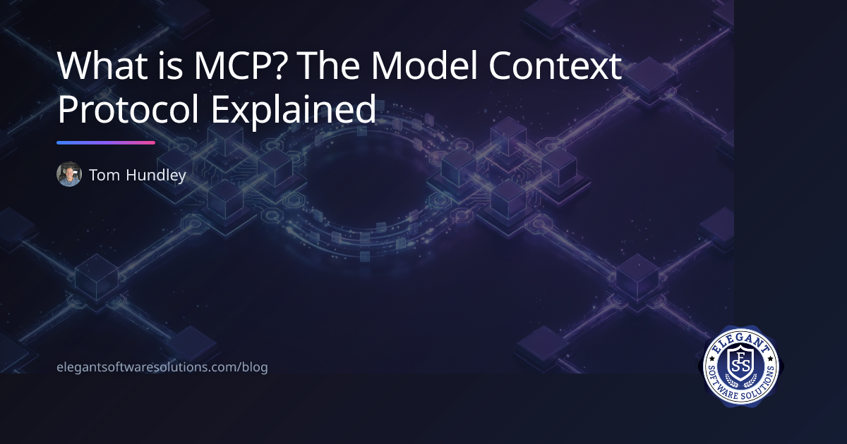 What is MCP? The Model Context Protocol Explained | Elegant Software ...